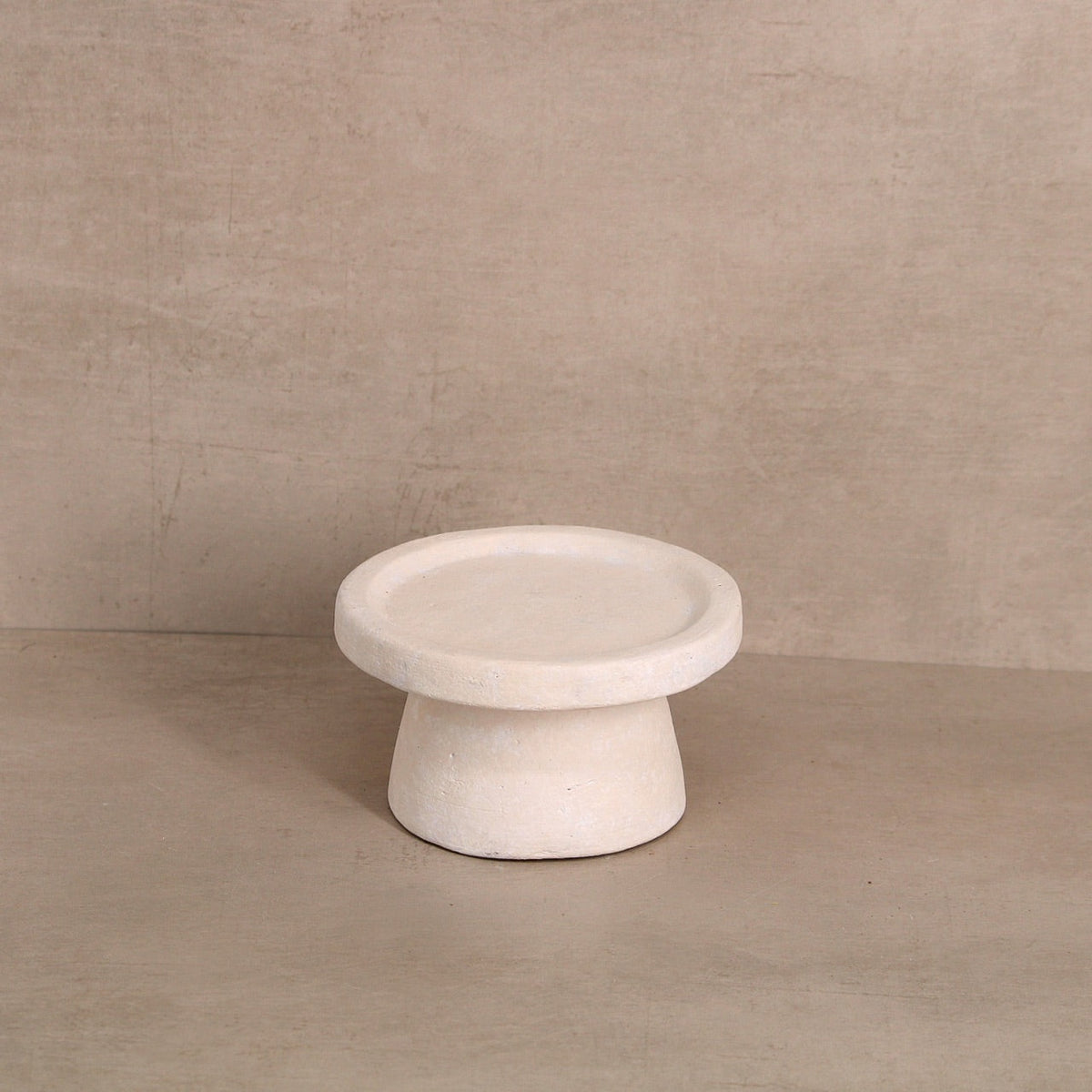 Calista Clay Pedestal - Handcrafted Mexican Home Accent