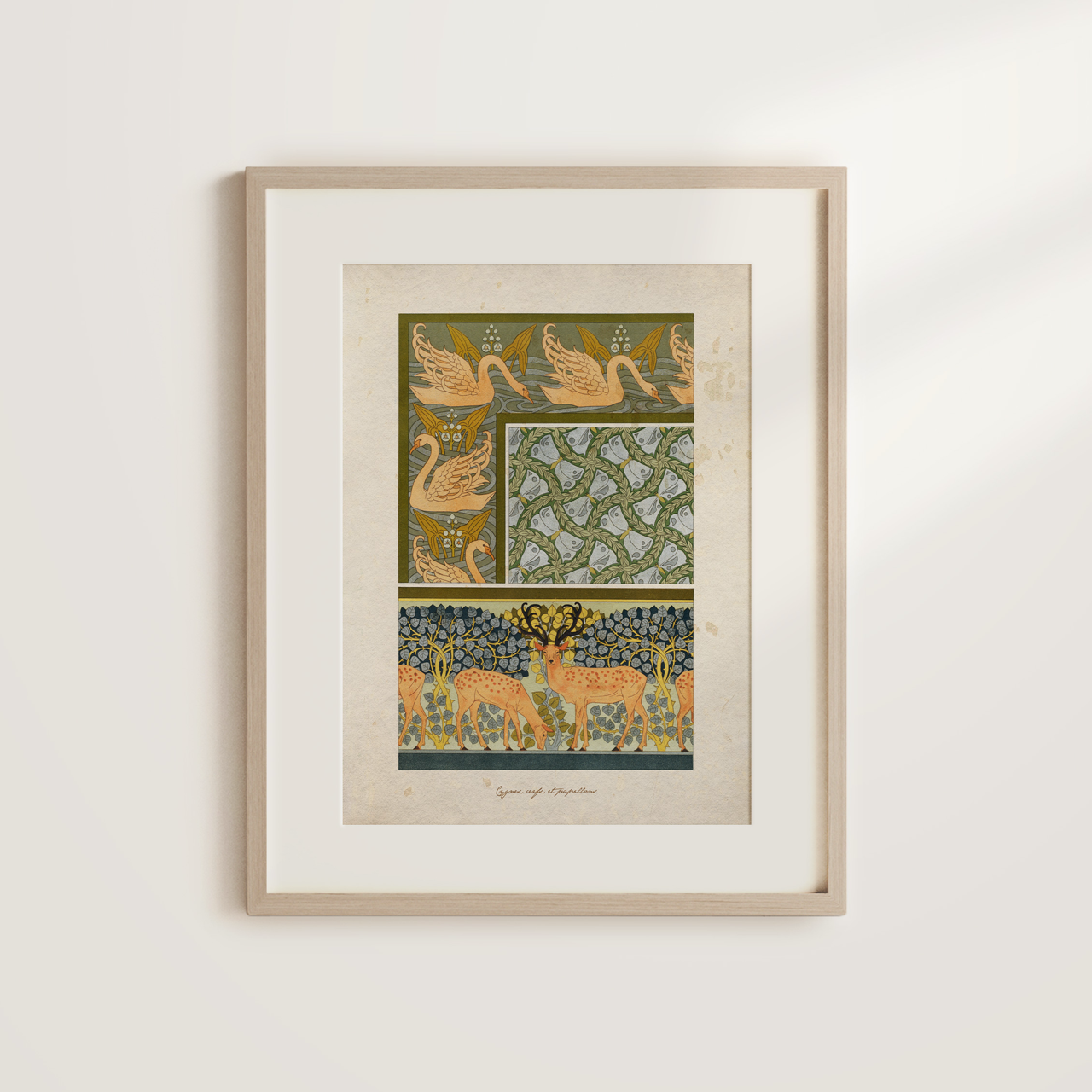 Fauna Art Print – Vintage Forest Animal Wall Art