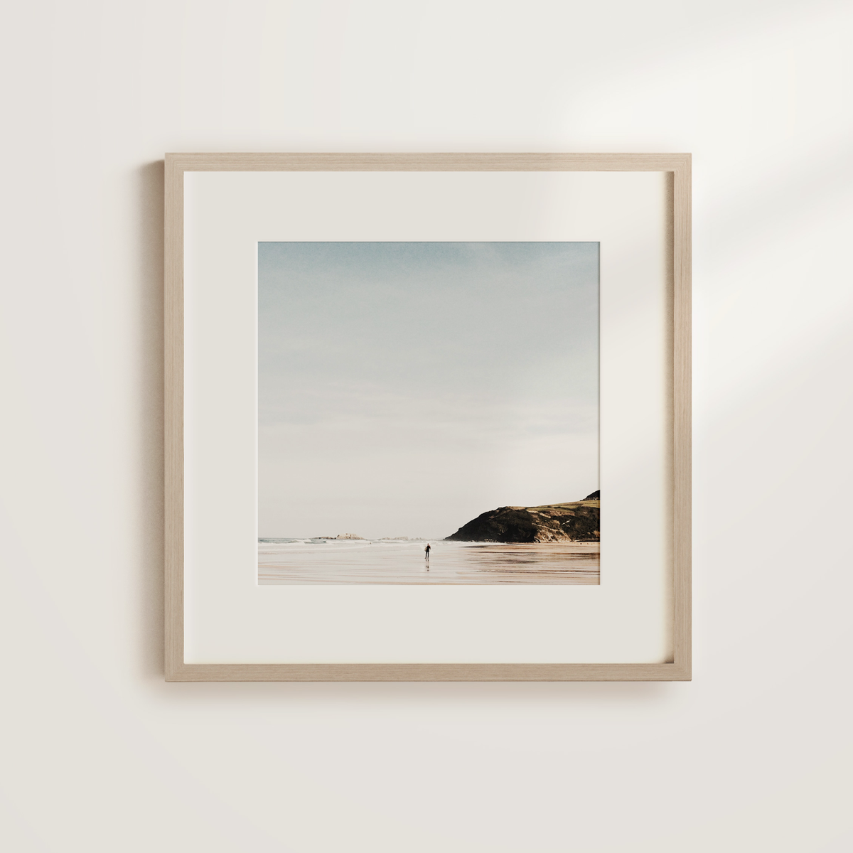 Solitude Art Print – Minimalist Coastal Wall Art