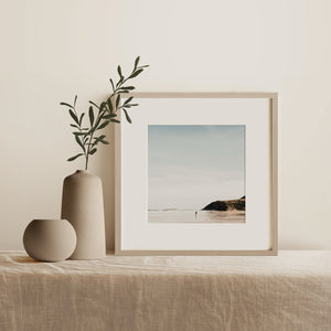 Solitude Art Print – Minimalist Coastal Wall Art