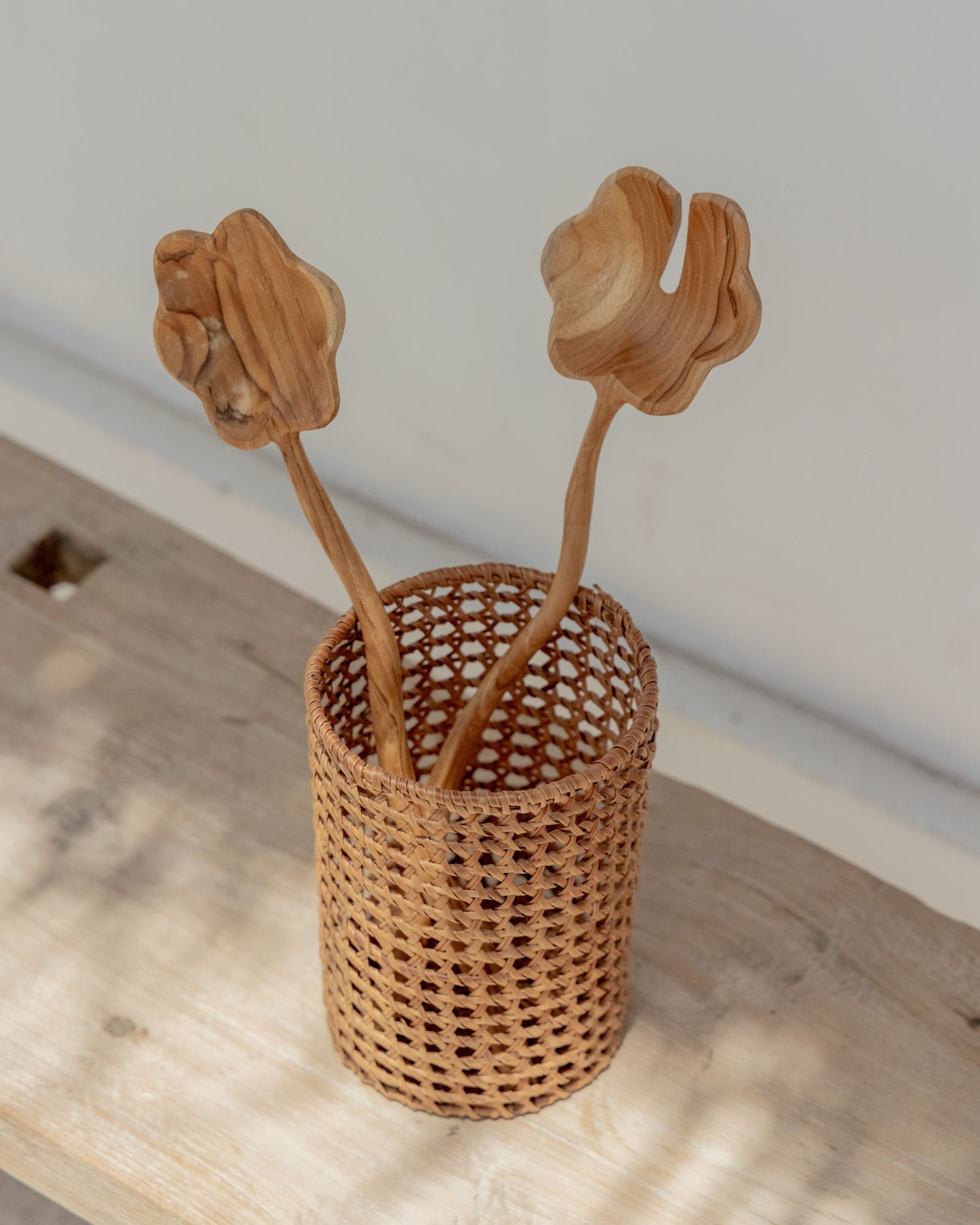 Nora Rattan Square Tray